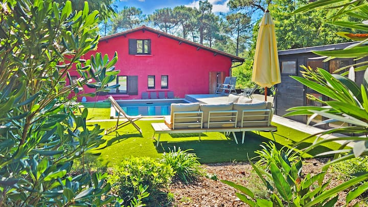 Villa Avec Piscine Chauffée Proche Centre Ville - Lège-Cap-Ferret