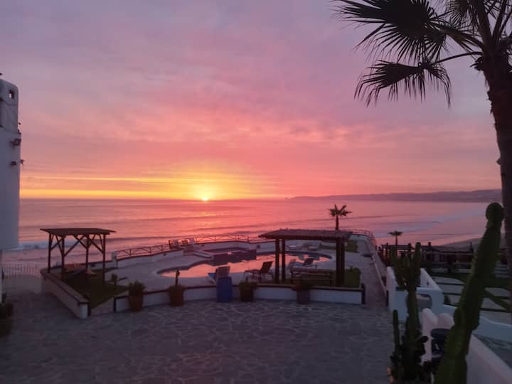 ***Casa Palmera*** Pool, Jacuzzi, Beach, Bbq - Baja California