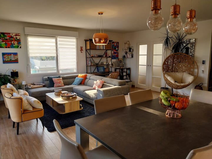 Anglet : Beau T4 Grande Terrasse Et Vue Dominante - Bayonne