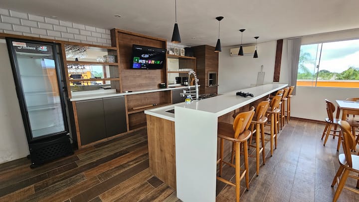 Cobertura 3 Min A Pé Da Praia Com Piscina Priv. - Itapoá