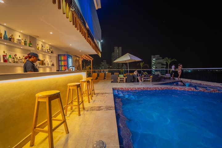 Gran Departamento Familiar De 3 Habitaciones - Cartagena