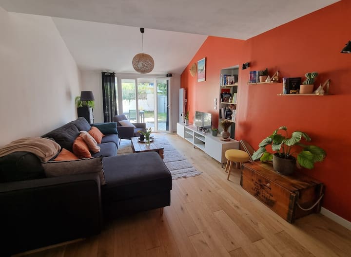 Maison 2 Ch. Avec Jardin –  Calme & Proche Tram - Nantes