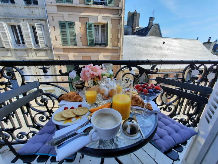 Coup De Coeur ! Balcon Plein Sud, Hypercentre - Plage de Deauville
