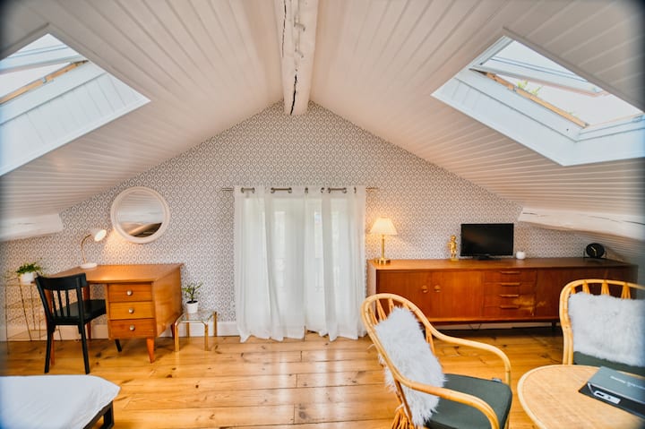 Biarritz Le Charme Sous Les Toits, Vintage & Cosy - Bidart