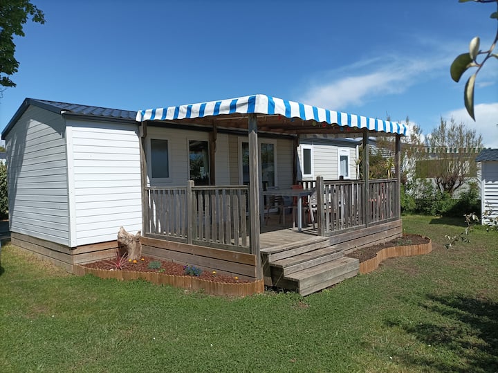 Mobil-home Dans Parc Résidentiel-
3 Mn Des Sables - Talmont-Saint-Hilaire