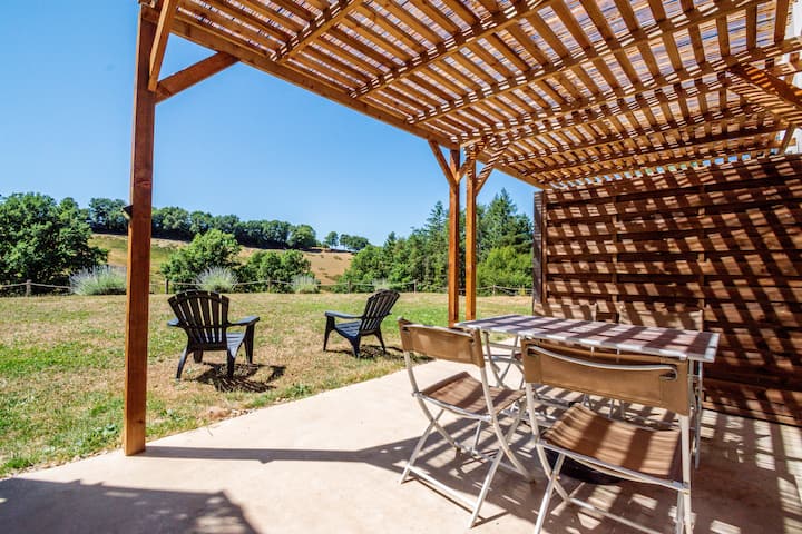 Gîte 3 éToiles +Spa Dans Parc Animalier En Aveyron - Aveyron