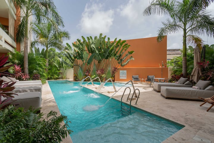 3 Aptos Familiares · 1 Con Patio · Wi-fi · Alberca - Tulum