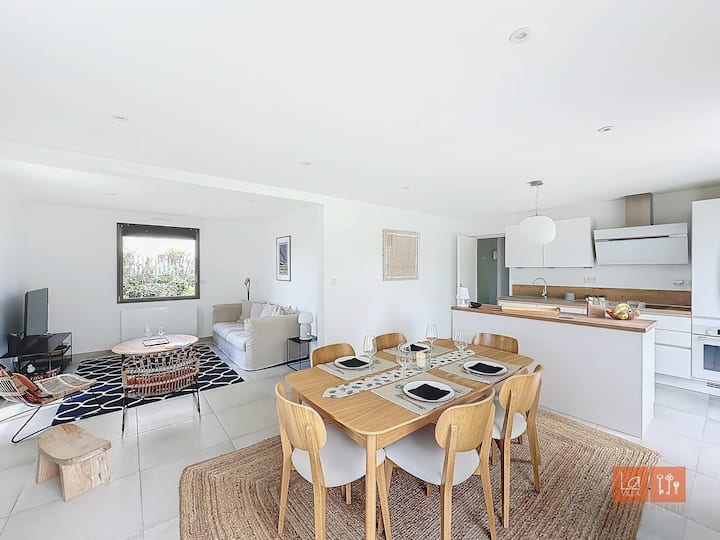 Les Pins : Rez De Jardin Proche Plage - Ambleteuse