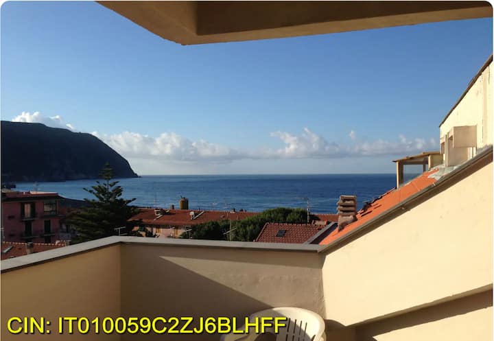 3-terrace Amazing Attic A Few Steps From The Sea - Sestri Levante