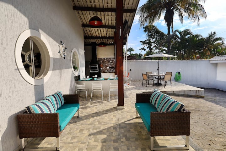 Ampla Casa à 150 Mts Da Praia Enseada, Ubatuba - Ubatuba