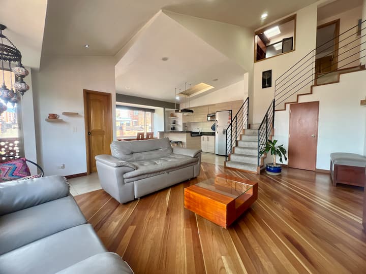 Moderno Y Acogedor Apartamento Loft Dúplex. - Bogota