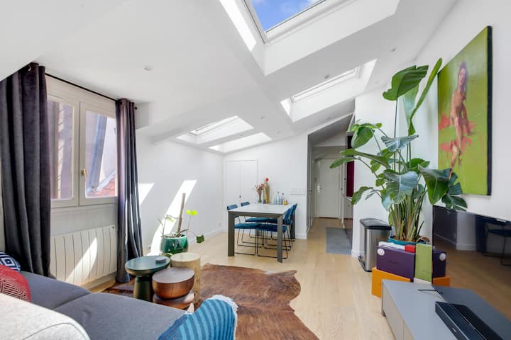 Modern Apartment In Central Location With Air Con - Paris