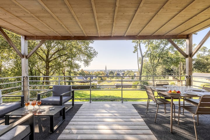 Vue Mer, 90m², Sud, Piscine, Vélos éLectriques - Arradon