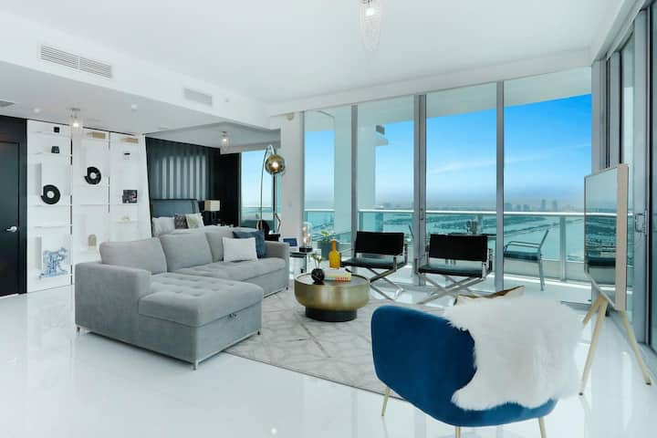 Luxury Penthouse Oceanfront: Priv Elev, 3 Terraces -