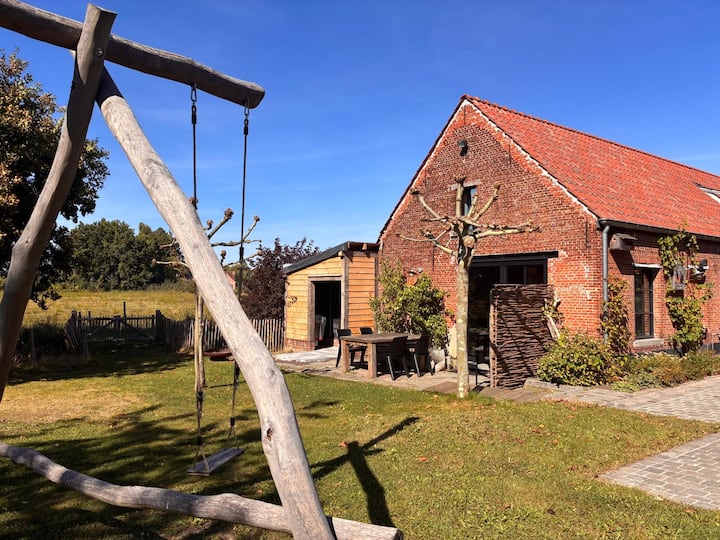 Landelijke, Gezellige Hoeve Met Grote Tuin (5p.) - Zandhoven