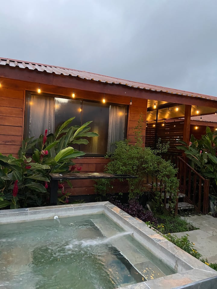 2 Cabañas Kwepal 4 Guests, Breakfast Included - La Fortuna