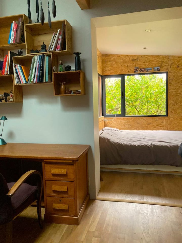 Chambre Lit Queen-size - Maison 15min De Paris - Montreuil, France