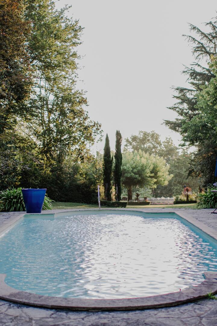 Chambre Lits Jumeaux - Château D'estrac - Pays basque français