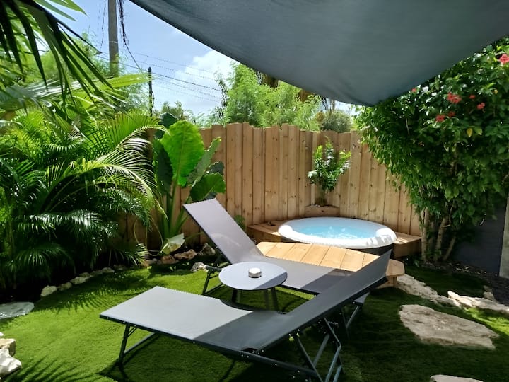 Logement Cosy Avec Jacuzzi Privé - Saint François - Guadalupe