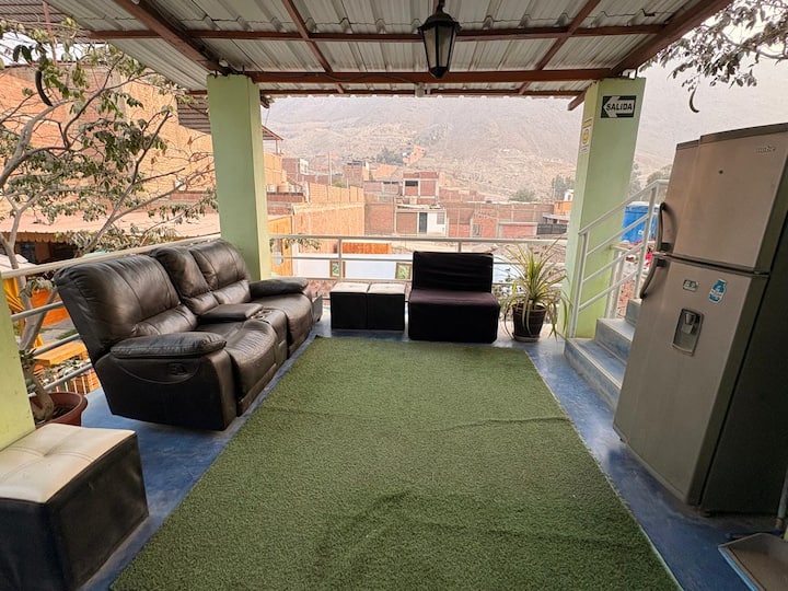 Habitación Doble Con Baño, 2do Piso - 201 - Santa Eulalia