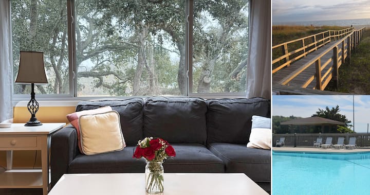 Herons Rest, 6 Guests, Lovely Beach, 2 Pools, Golf - Southport, NC