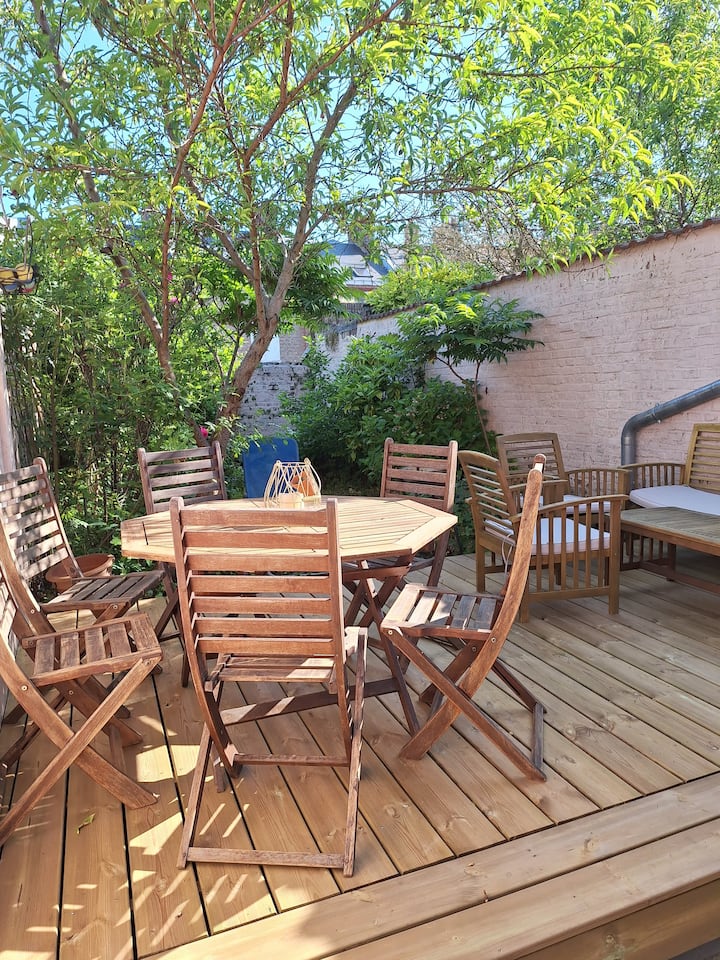 Le Chevalier Mais. Familiale 4chbres Fibre Jardin - Amiens