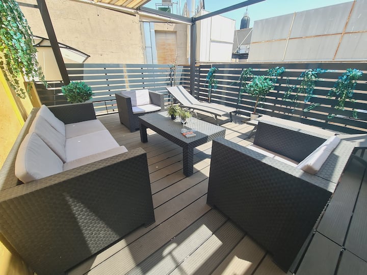 Penthouse Avec Terrasse Dans Le Centre De Madrid - Madrid