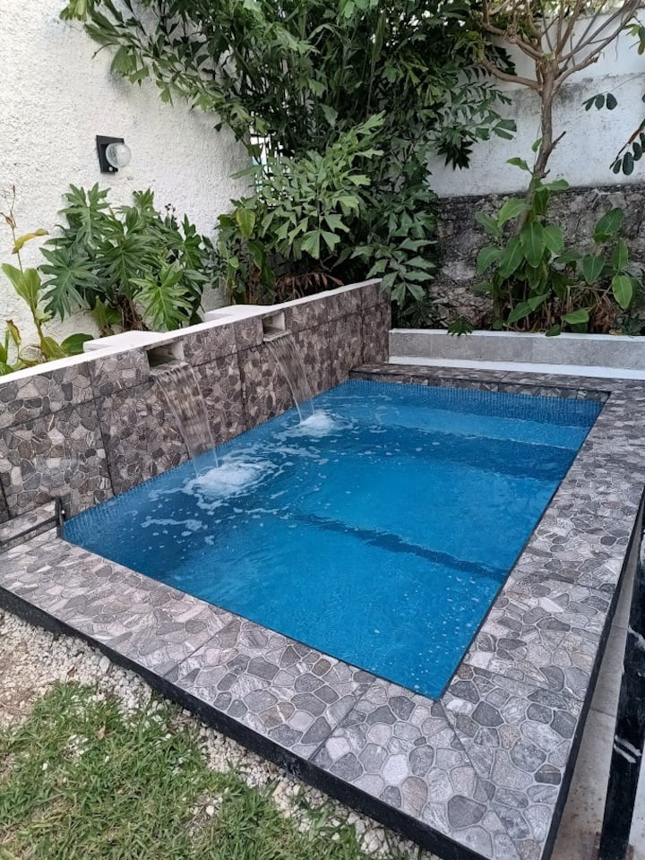 Casa Con Alberca Privada Y A/c - Cozumel