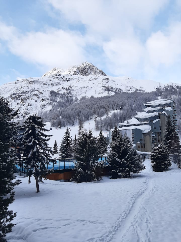 Appartement Privilégié/télécabine à 30m/ Parking - Lac de l'Ouillette