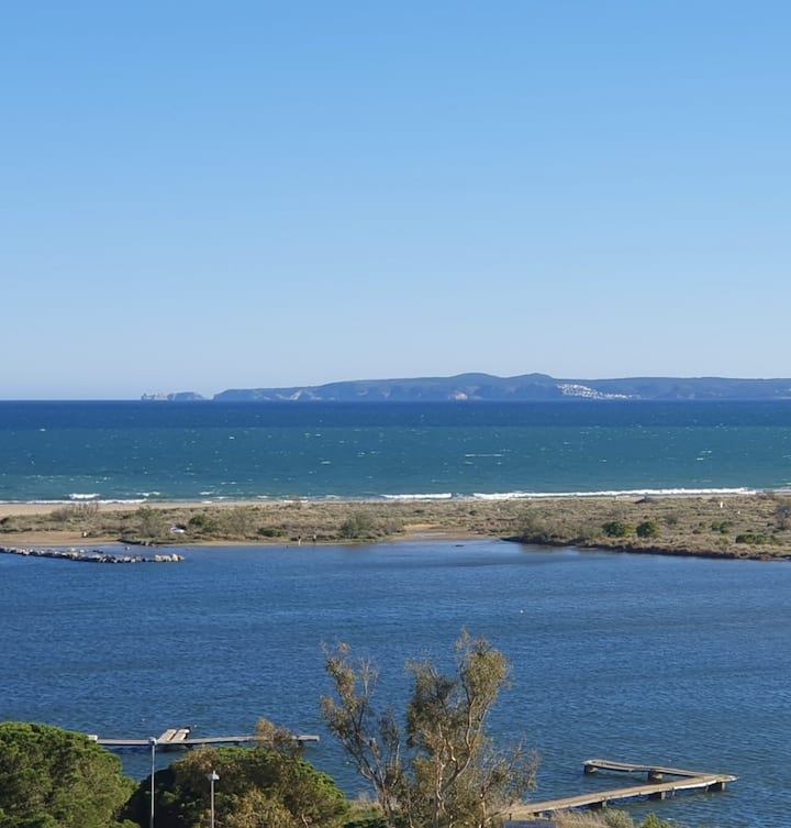 3 Piscinas, Clim Vistas Reales, Parking, Wifi - Roses