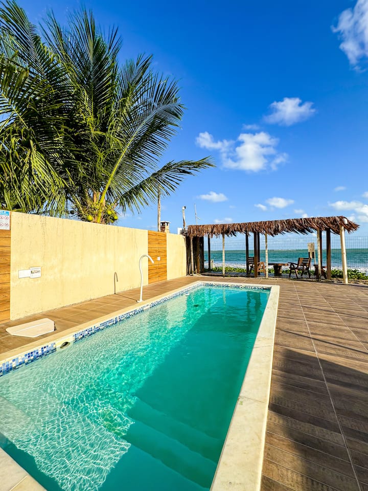 Casa De Praia Em Japaratinga.
(Pé Na Areia 🏝️) - Japaratinga
