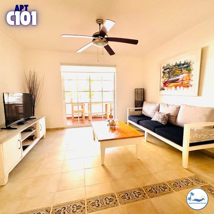 C101 Apt On The Beach In Los Corales, Punta Cana - Punta Cana