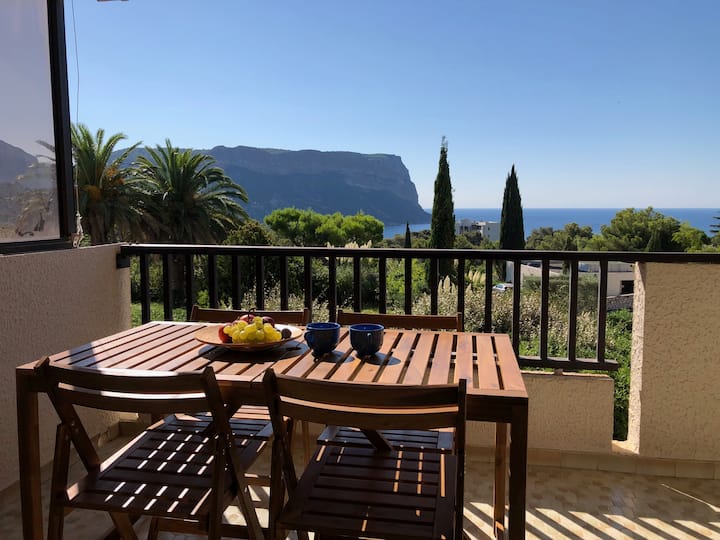 Charmant Appartement, Terrasse, Piscine Et Vue Mer - Cassis