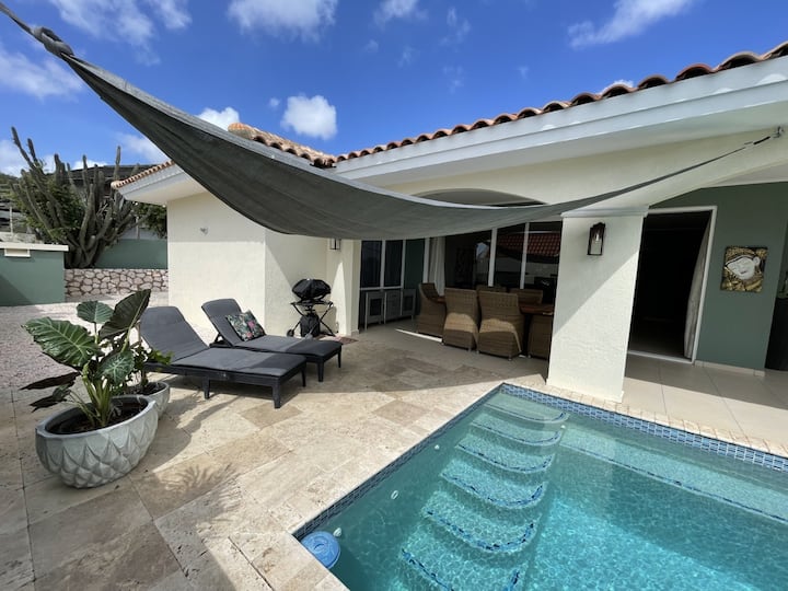 Salt Lake, Ocean View Villa #2 Private Pool - Curaçao