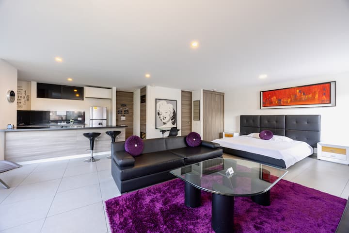 H401 Poblado Loft Close To Provenza |24/7 Security - Medellin, Antioquia, Colombia
