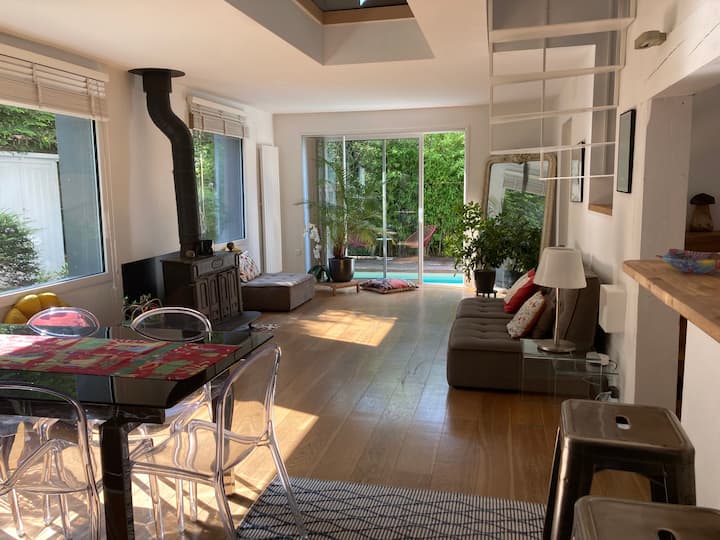 Chambre Villa D’hôtes Au Calme Piscine Et Spa - Biarritz