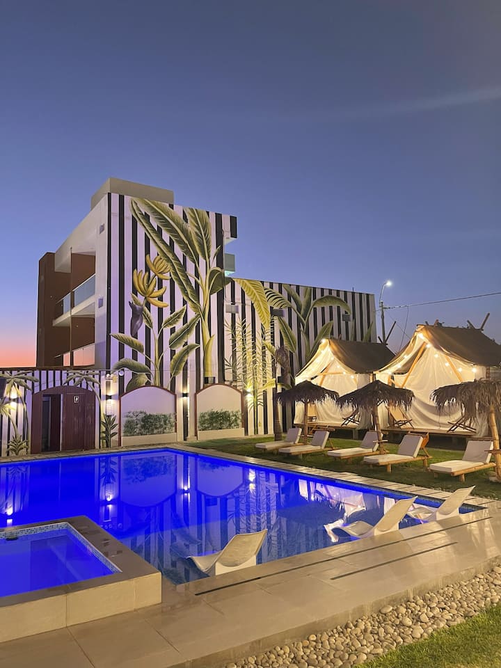 Mystic Paracas Hotel | Acceso A Piscina | Desayuno - Paracas