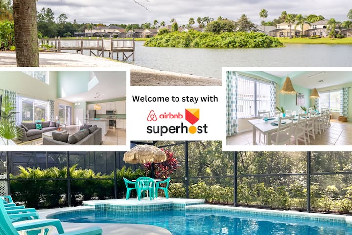 7 Br In Prime Location•arcade Game•private Pool - Kissimmee