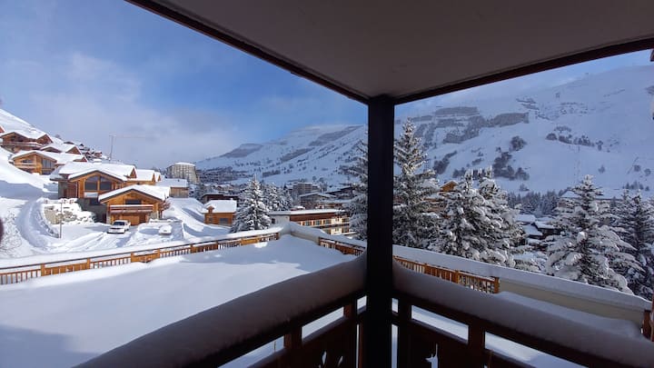 Les 2 Alpes, 4 Pers. Terrasse - **  Label Argent. - Les Deux Alpes