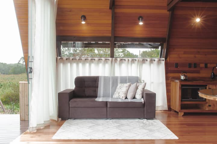 Chalet With Heated Spa And Fireplace - Bom Retiro