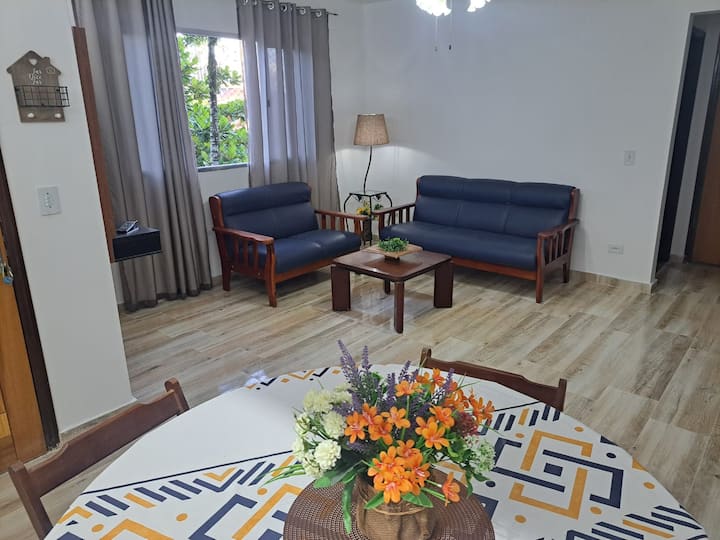 Apto Com Acesso A Pé Praia Grande E Tenório - Ubatuba