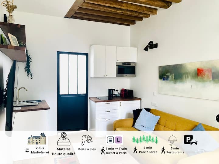 Vieux Marly-le-roi | Studio Equipé | Top Matelas - Marly-le-Roi