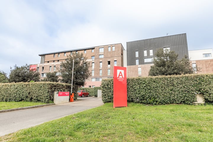Studio 23m² Nantes Ouest St Herblain*** - Loc Mois - Saint-Herblain