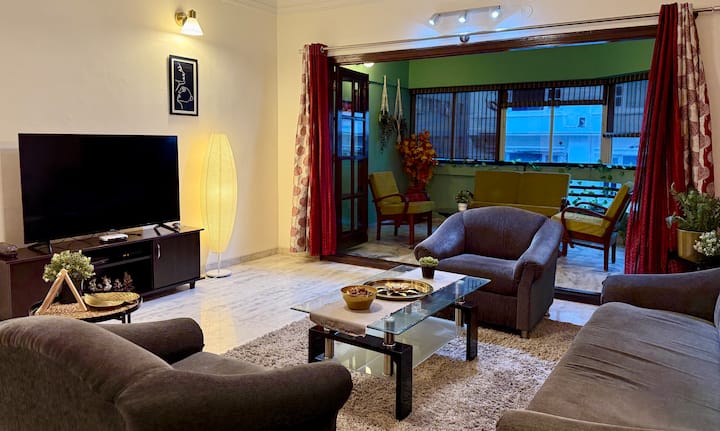 Smartstay: Premium 2bhk Near Mg Road & Cbd -
