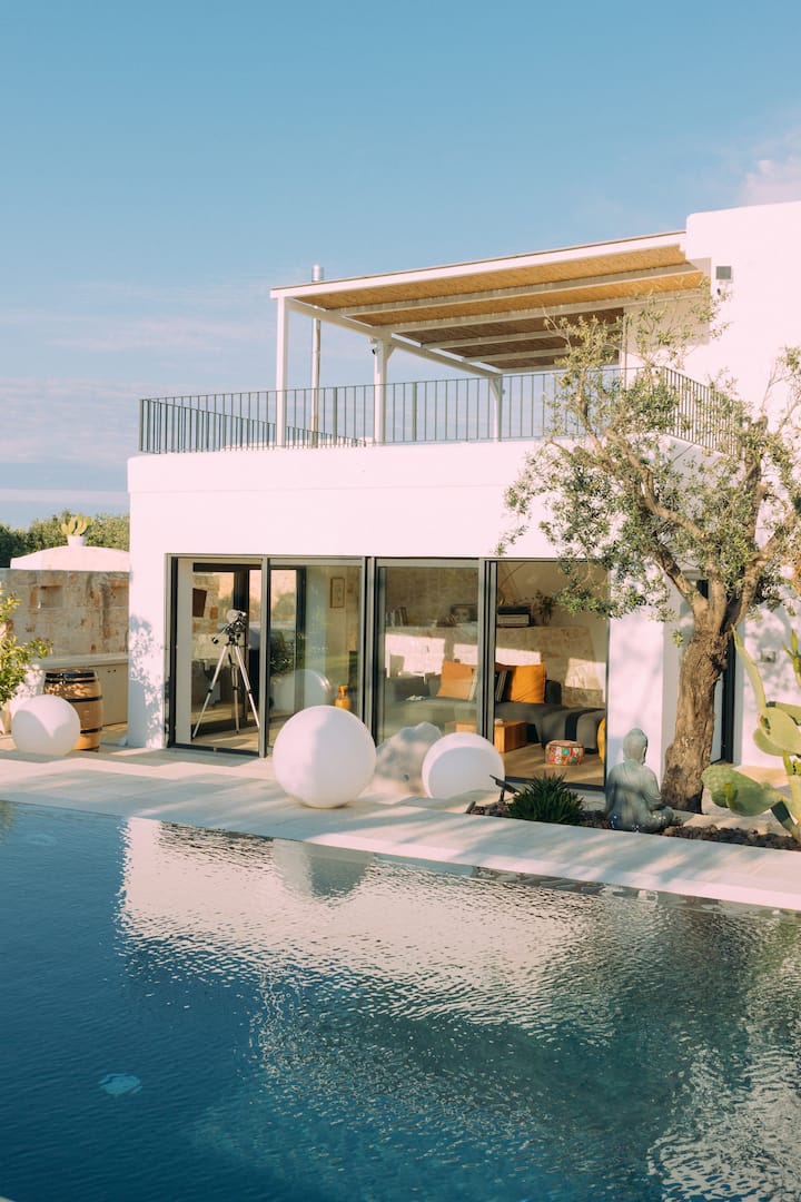 Grotta Giulia - Traumvilla Mit Pool Und Meerblick - Carovigno