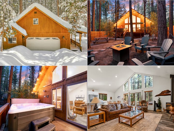 Bear Necessities Hottub & Fully Fenced Backyard - Big Bear Lake, CA