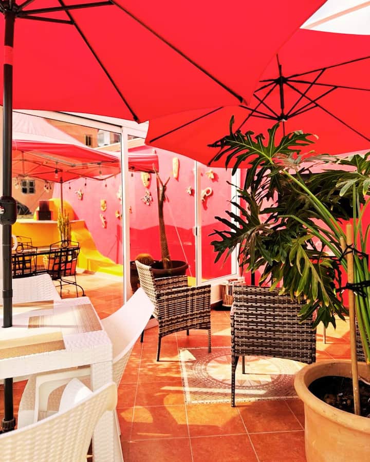 Charming Studio With Terrace In Downtown. - Guanajuato