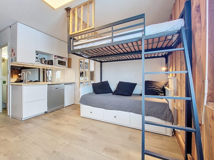 Studio Chaleureux Rénové Au Pied Des Pistes - Le Dévoluy