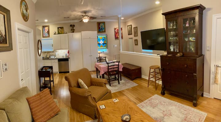 Hopkins House Garage Apartment In Lively Montrose - Houston, TX