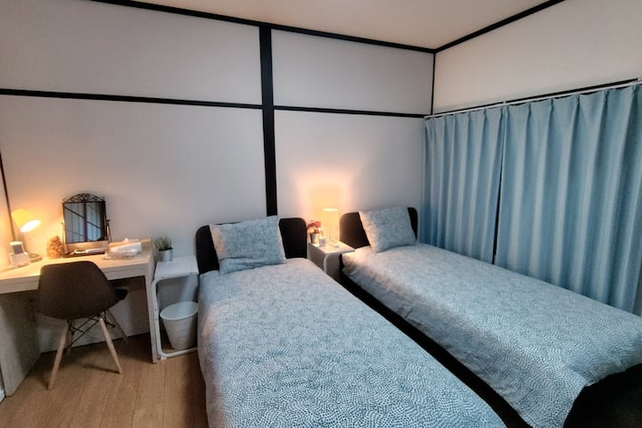 B2【無料駐車場202】繁華街から徒歩圏内、築50年のapをリノベーション阿蘇高千穂などの観光拠点に - Kumamoto, Japan